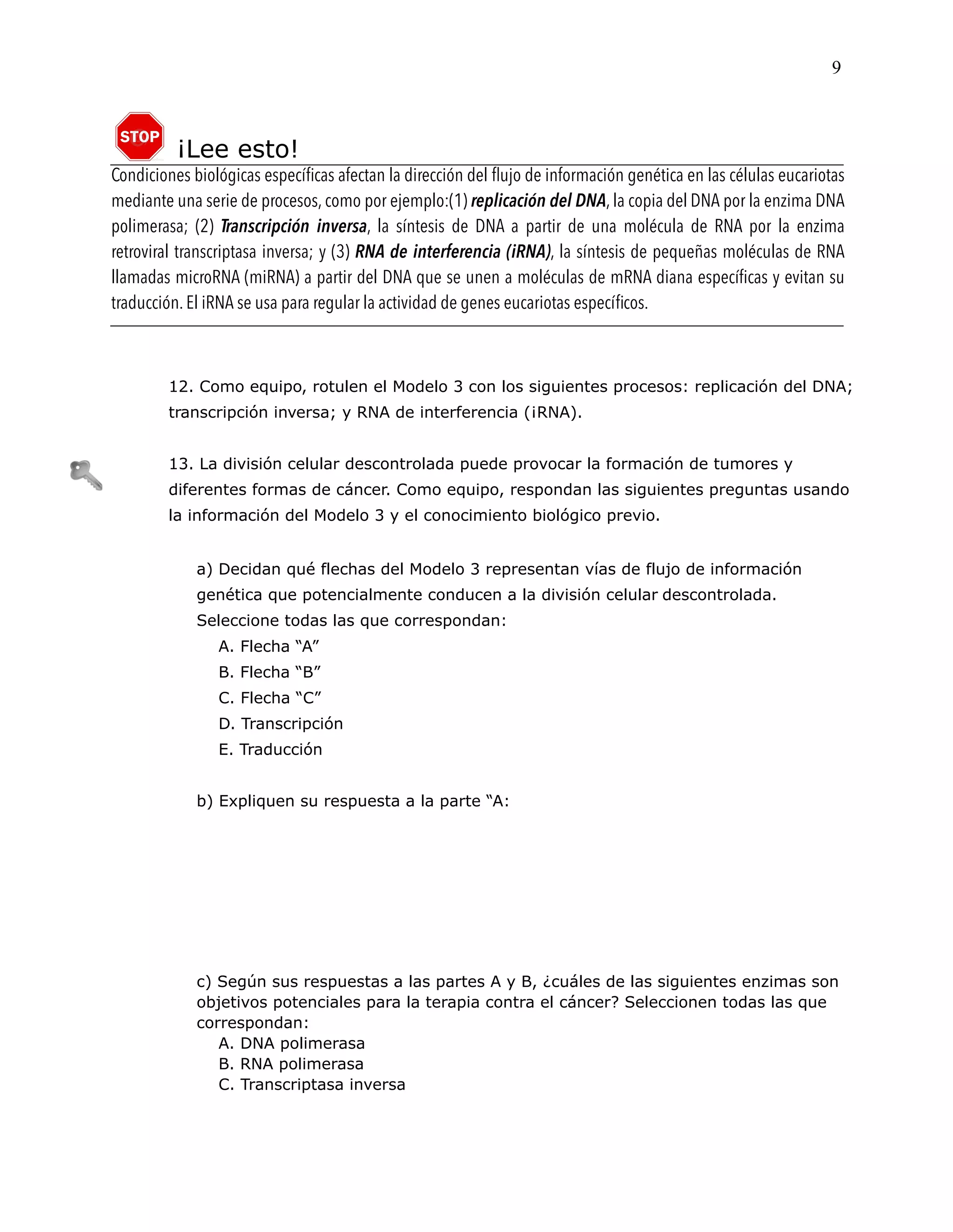 Dogma central de la biología molecular. Guía basada en la metodología ...