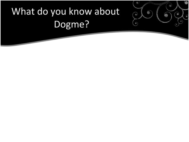 Dogme with young learners and beginners | PPT