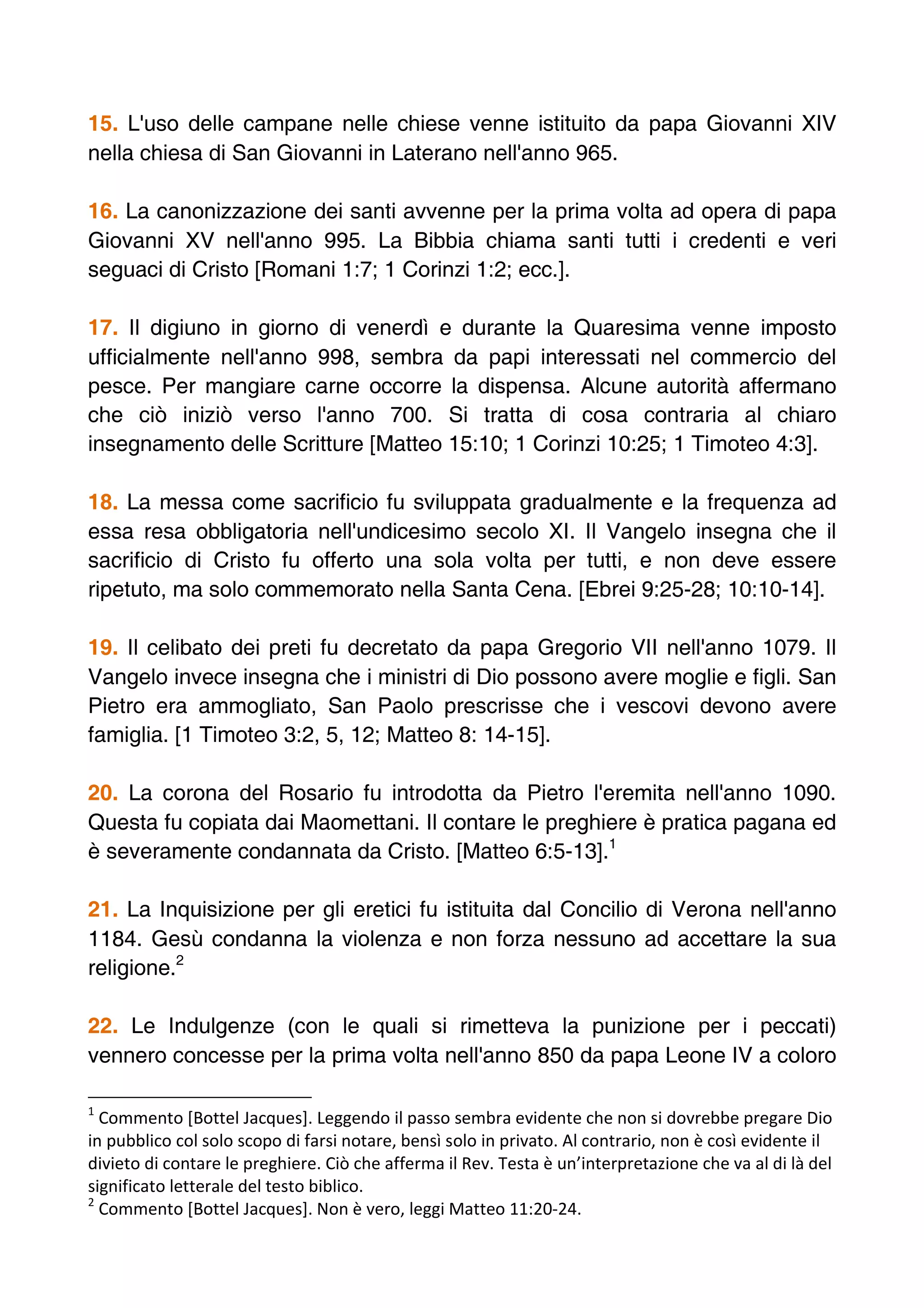 Dogmi ed eresie della Chiesa cattolica | PDF