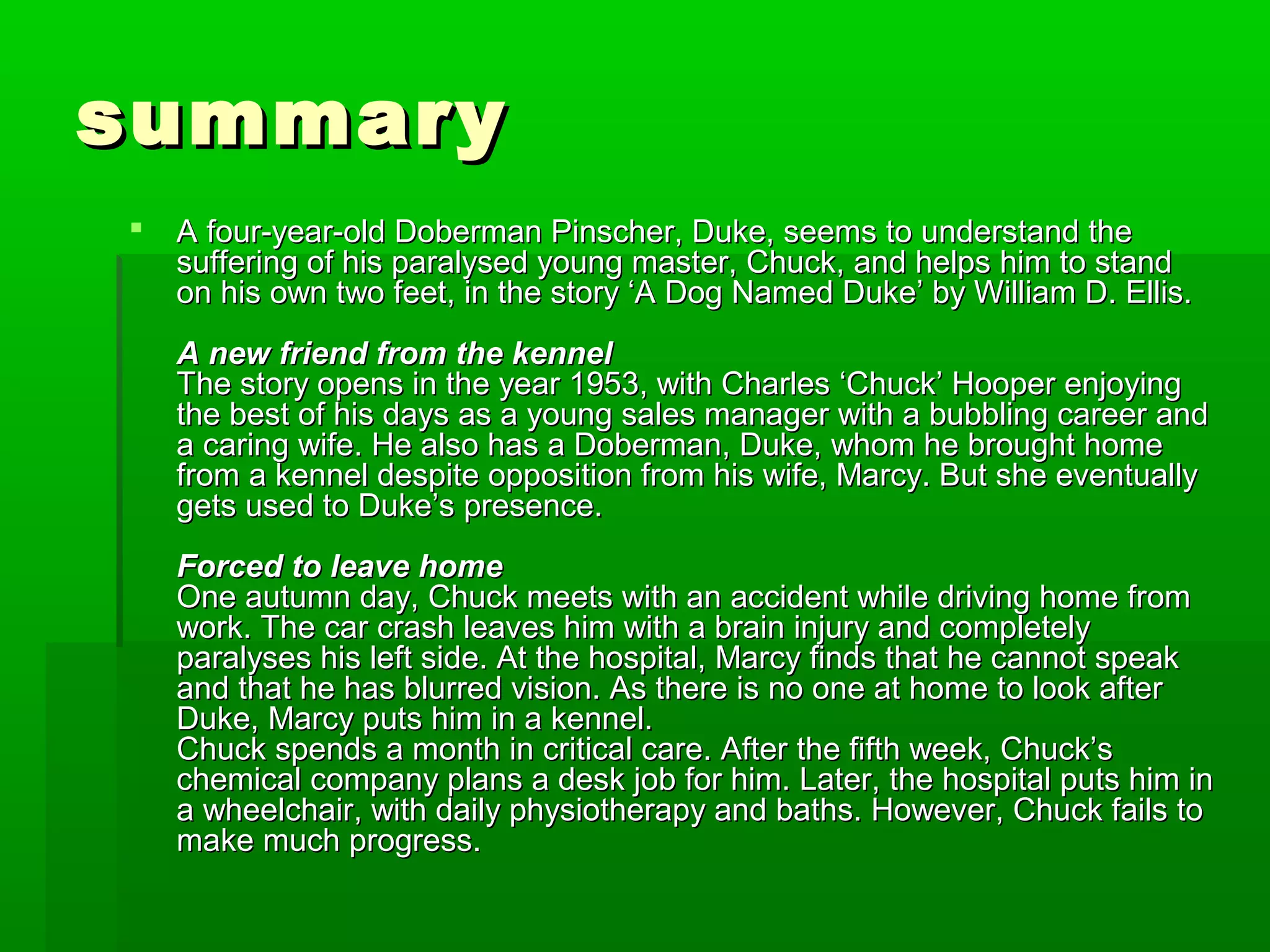 Dog named duke | PPT