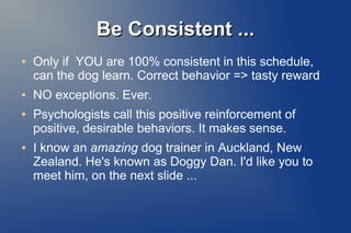 Dog Obedience Training | PDF