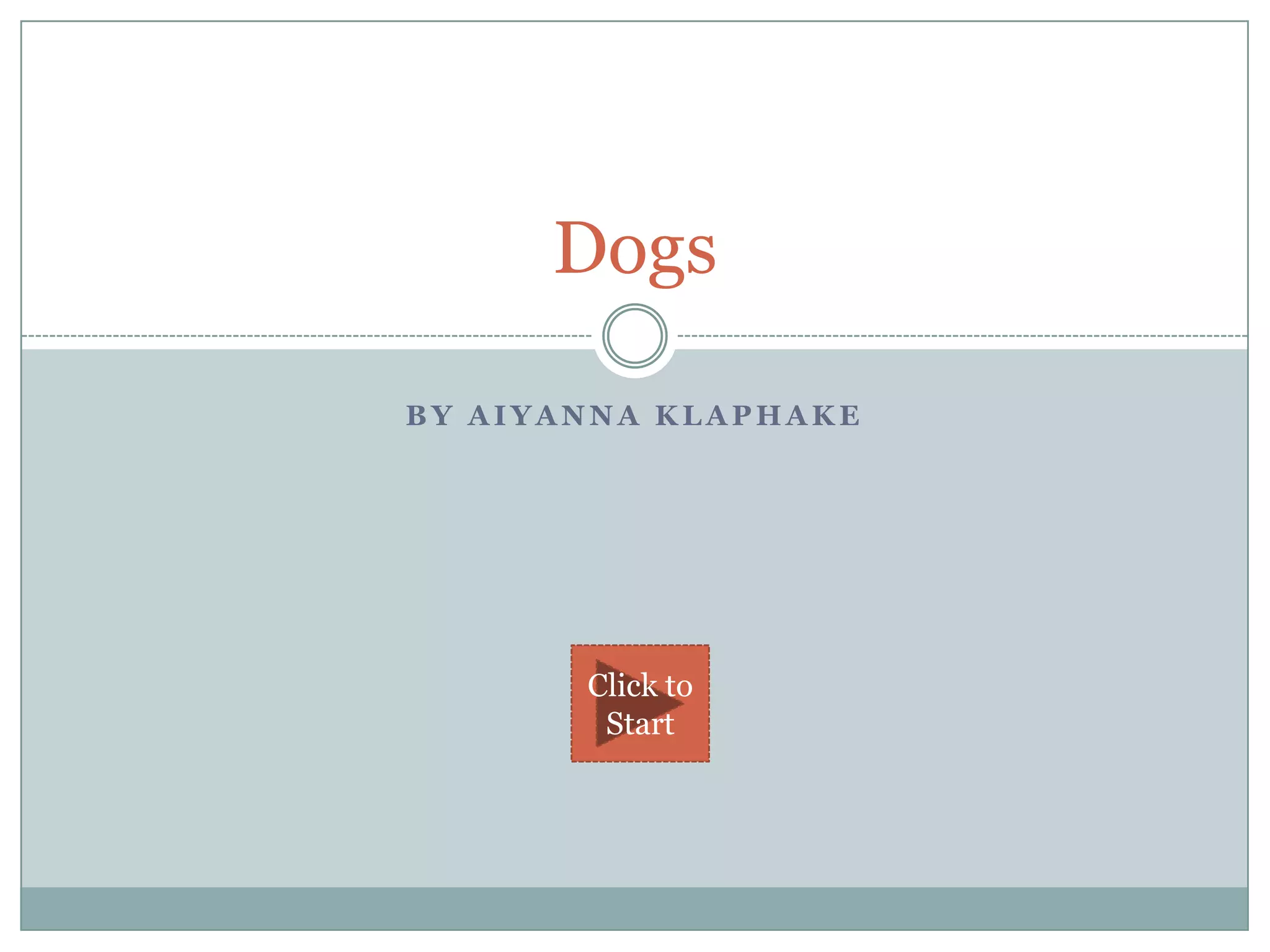 Dog powerpoint | PPTX