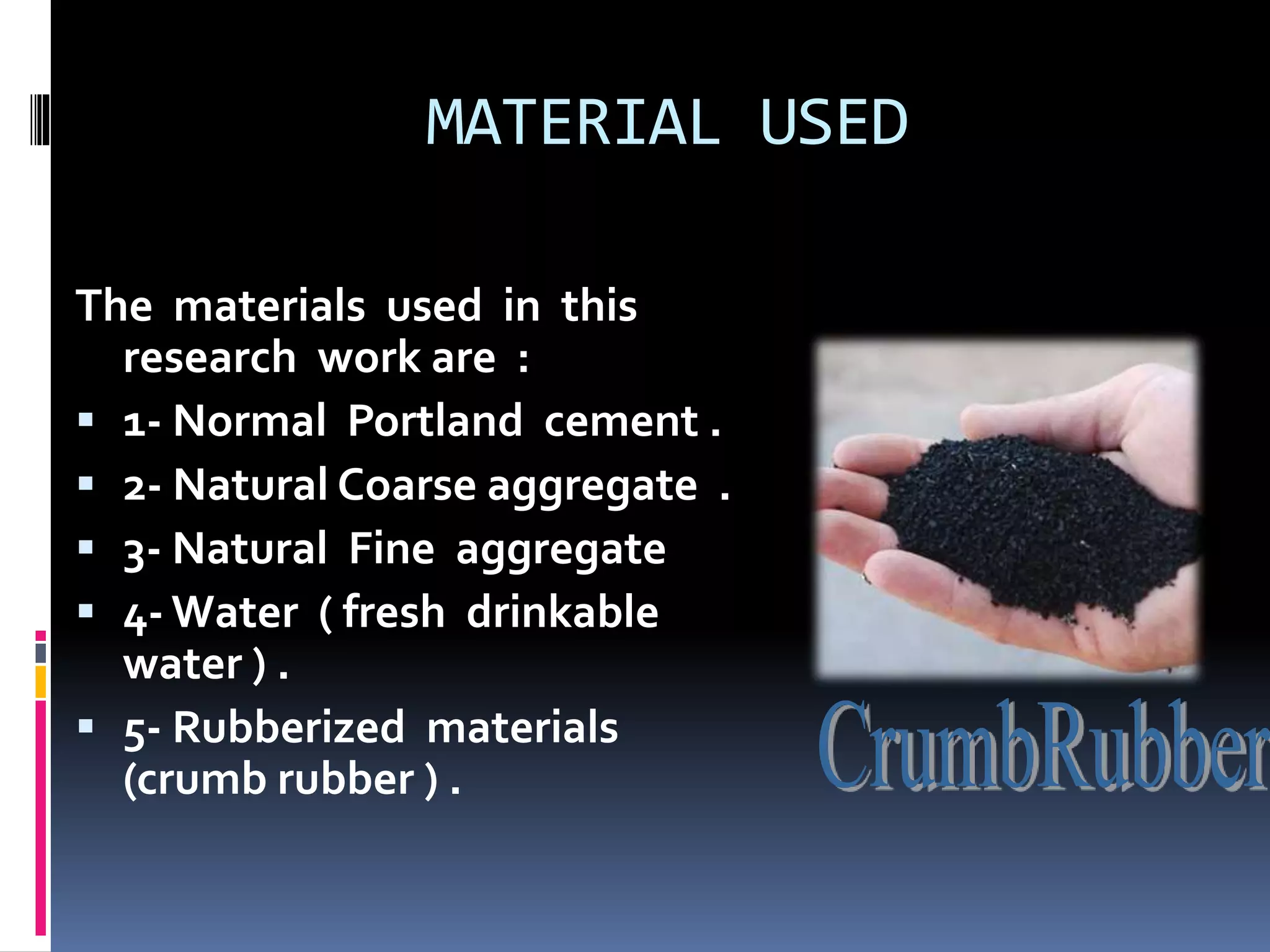 Final Year Project To find the Mechanical Properties of Concrete Using ...