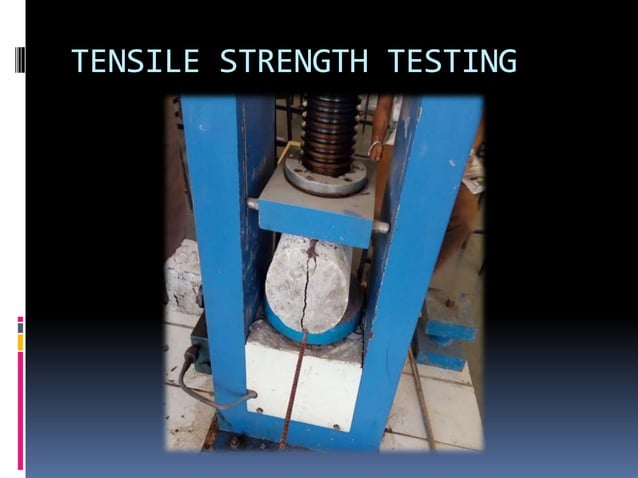 Final Year Project To find the Mechanical Properties of Concrete Using ...