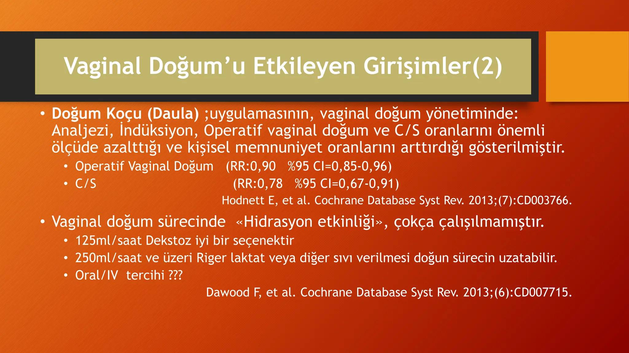 normal dogum eylemi indüksiyonu nasil yapilir | PPTX