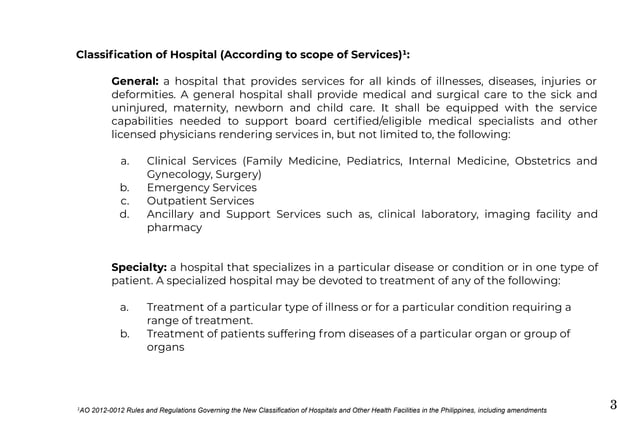 DOH-Hospitals-Profile_0.pdf | Lung and Respiratory Health | Diseases ...