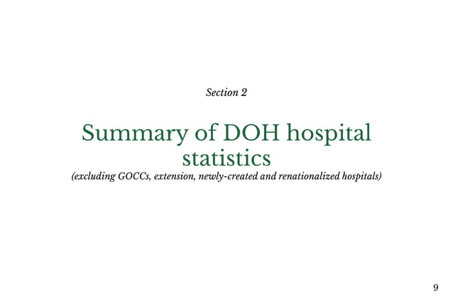DOH-Hospitals-Profile_0.pdf | Lung and Respiratory Health | Diseases ...
