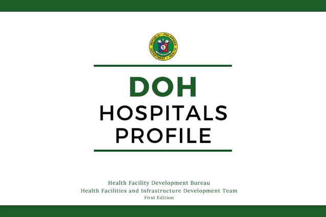 DOH-Hospitals-Profile_0.pdf | Lung and Respiratory Health | Diseases ...