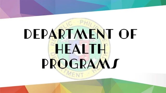 DOH-PROGRAMS.pdf | Lung and Respiratory Health | Diseases and Conditions