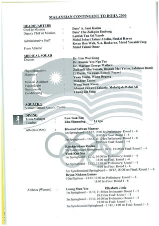 Doha 2006 asian games | PDF