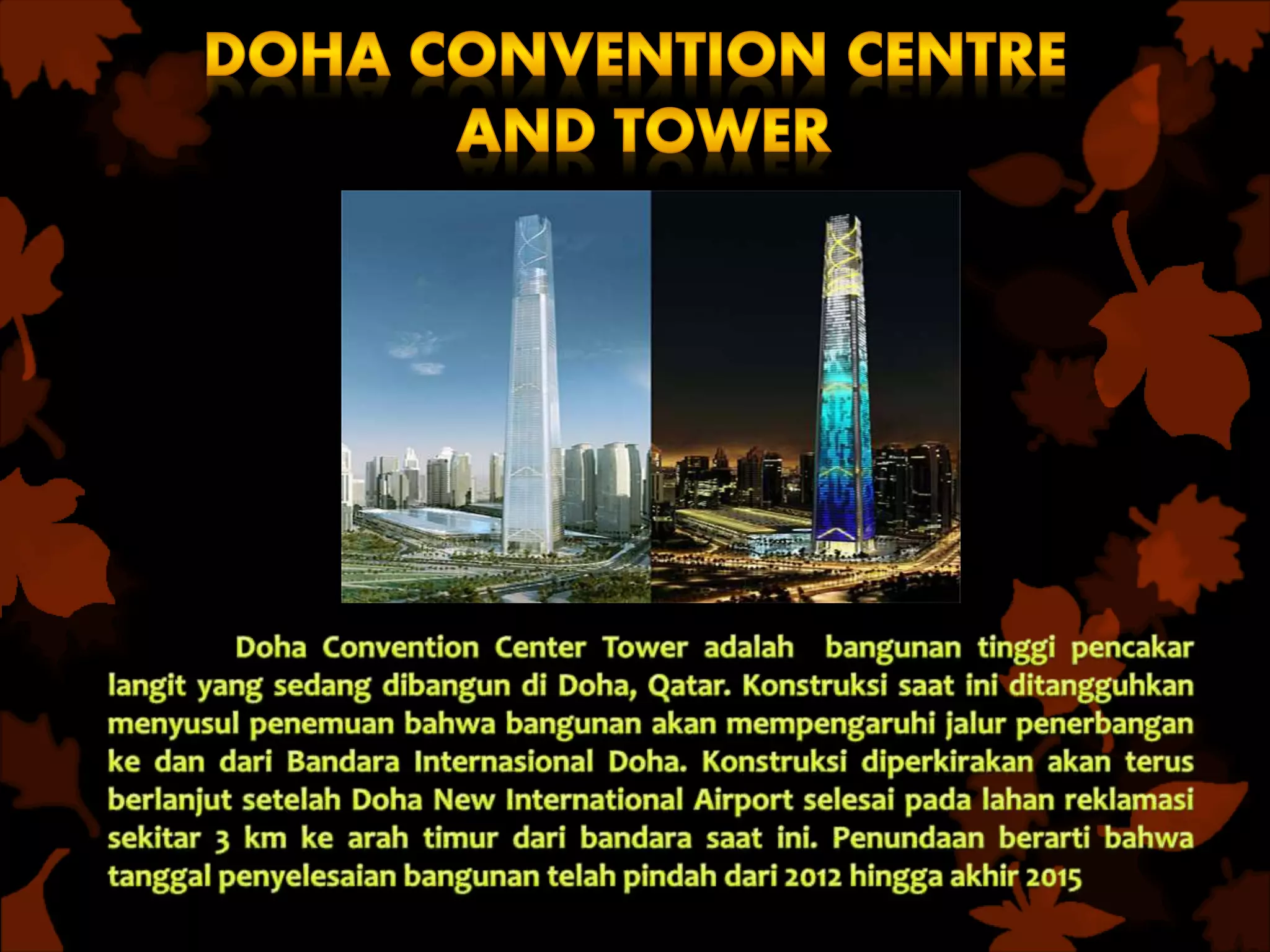DOHA CONVENTION CENTER & TOWER | PPT