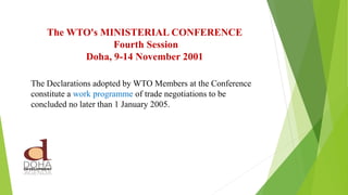 Doha declaration | PPTX