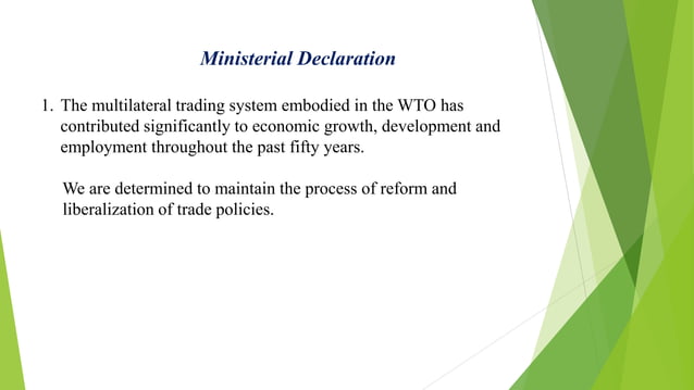 Doha declaration | PPTX