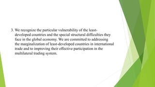 Doha declaration | PPTX