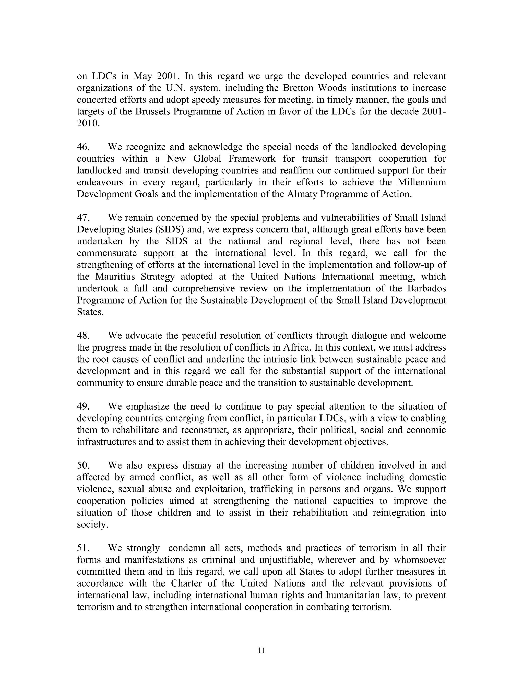 Doha declaration(english) | PDF