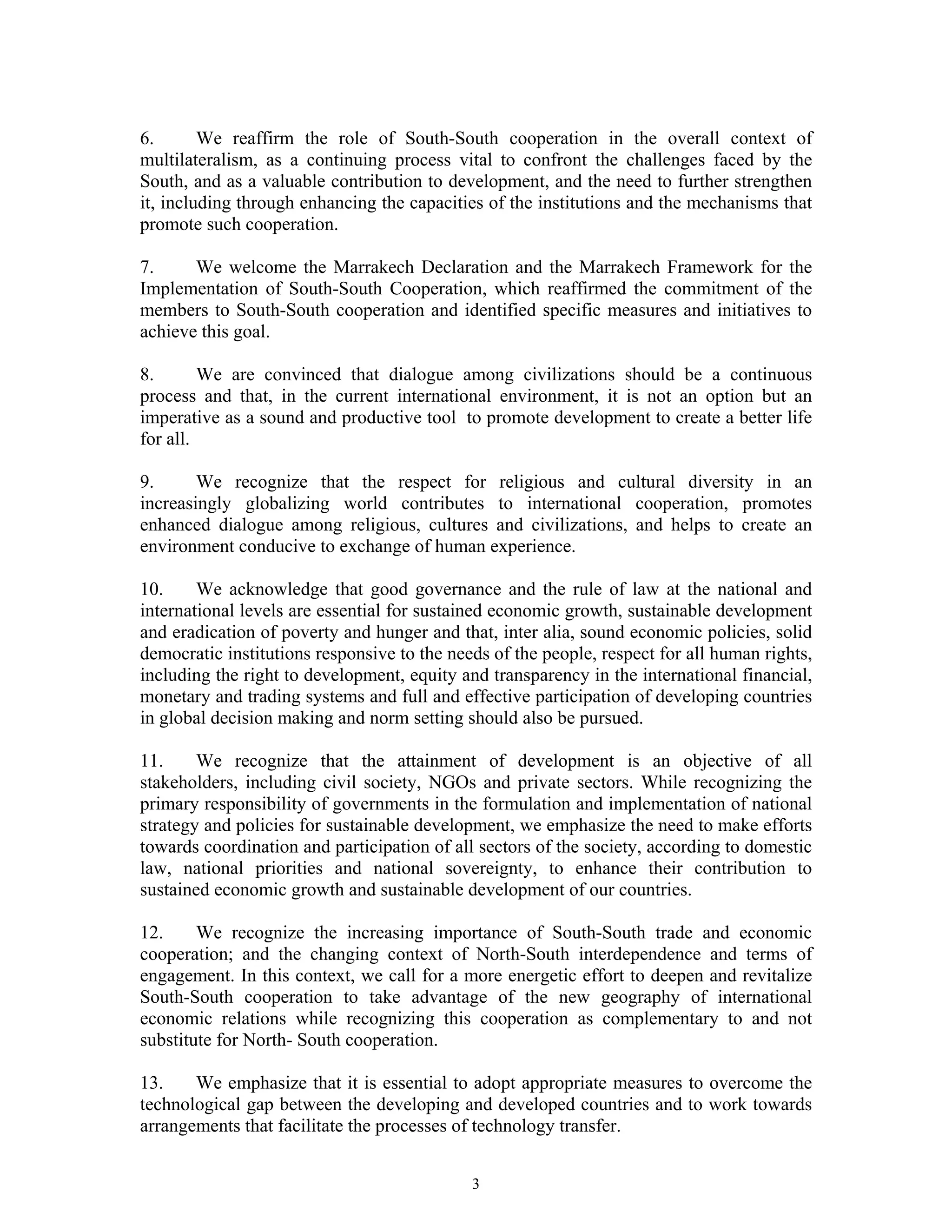Doha declaration(english) | PDF
