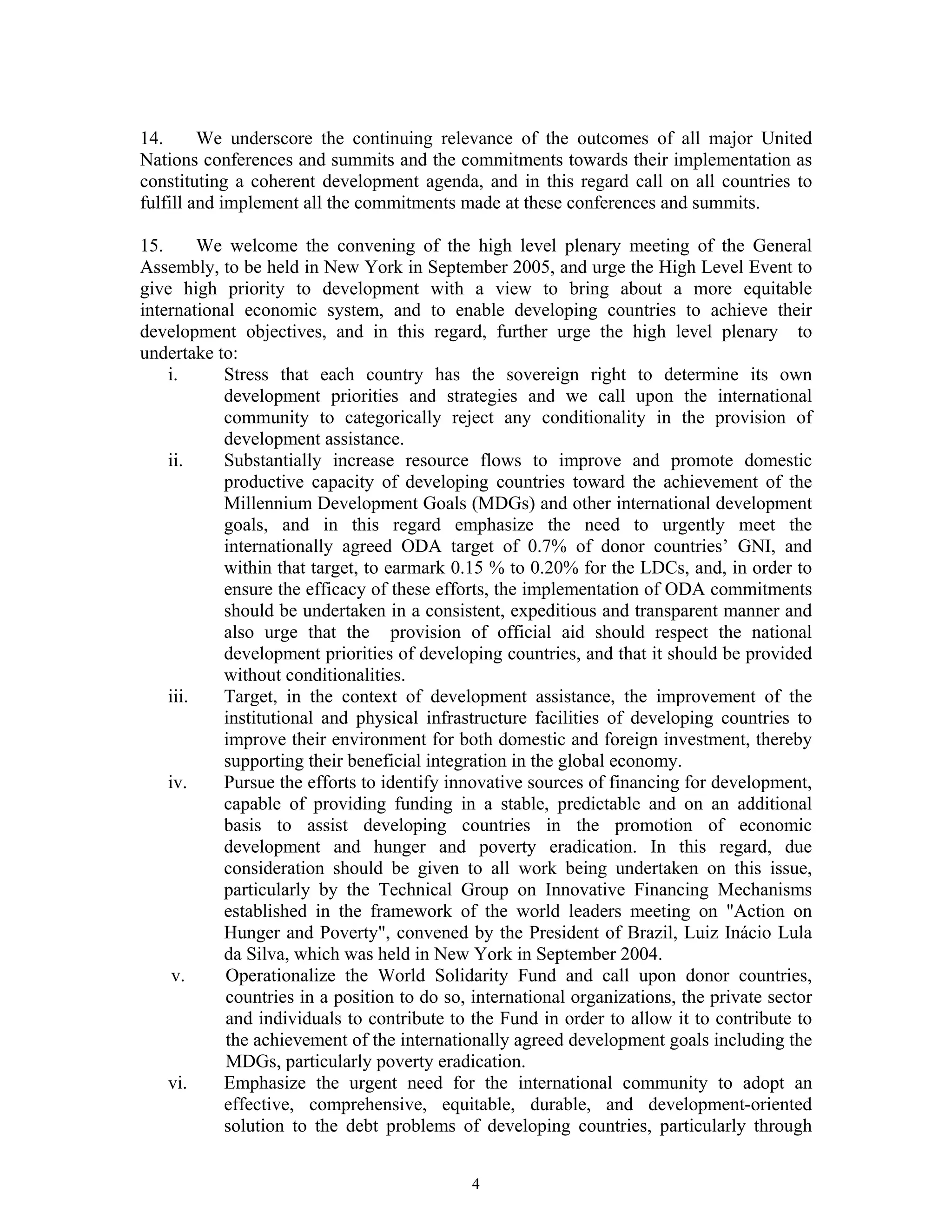 Doha declaration(english) | PDF