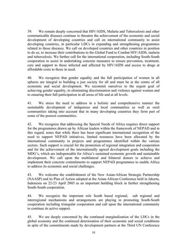 Doha declaration(english) | PDF