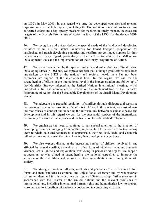 Doha declaration(english) | PDF