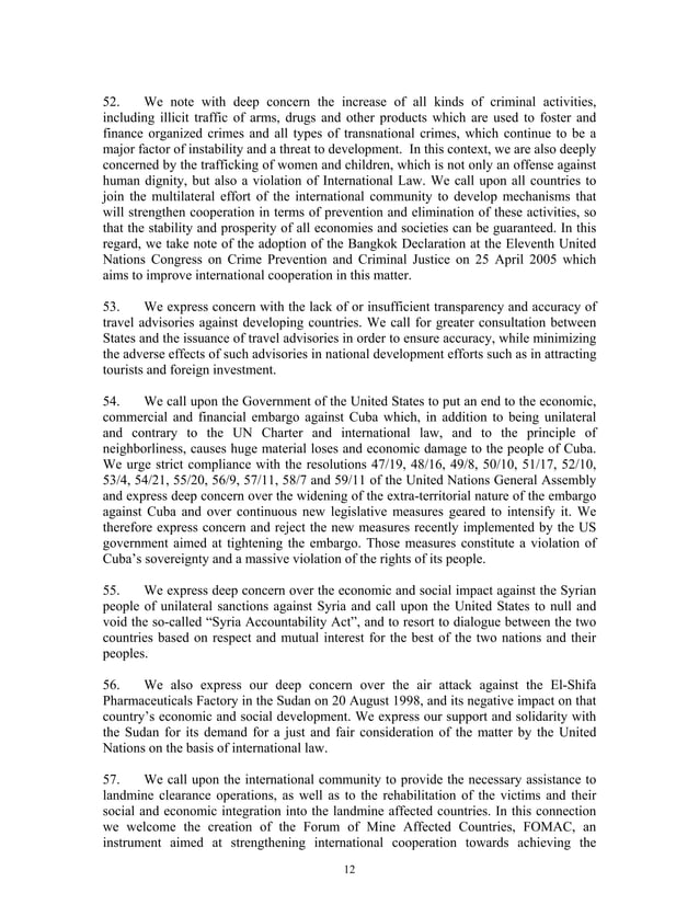 Doha declaration(english) | PDF