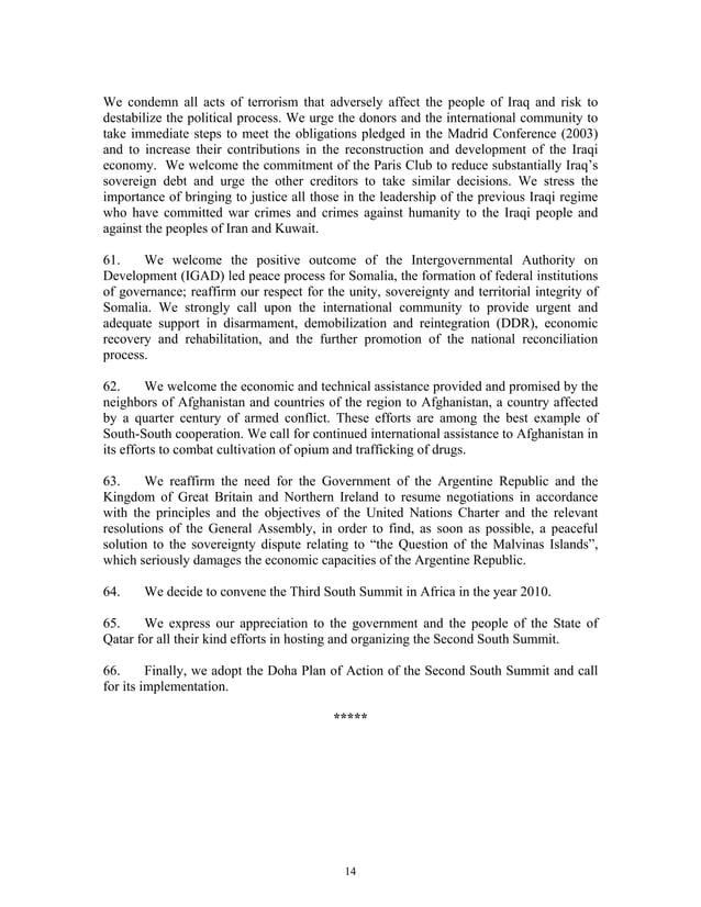 Doha declaration(english) | PDF