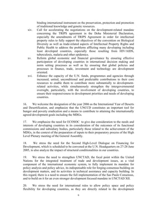 Doha declaration(english) | PDF