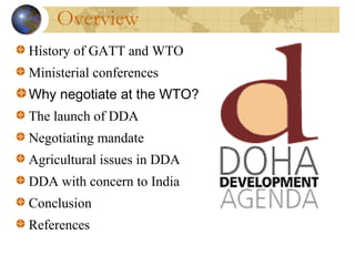 Doha development agenda | PPT