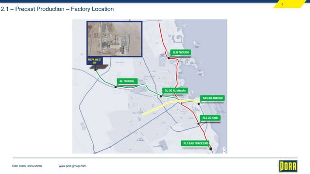 Doha Metro Track | PPTX | Rail Travel | Travel Type
