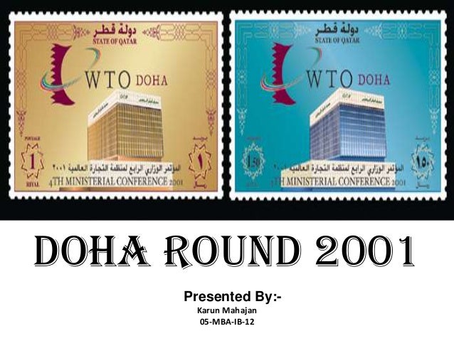 Doha round 2001