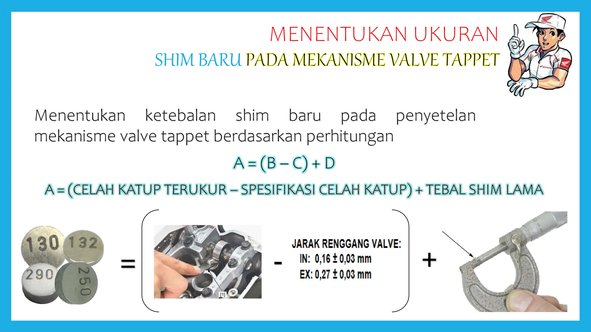 Mekanisme katup valve tapet sepeda motor | PPT