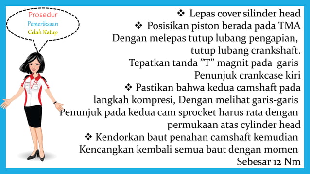 Mekanisme katup valve tapet sepeda motor | PPT