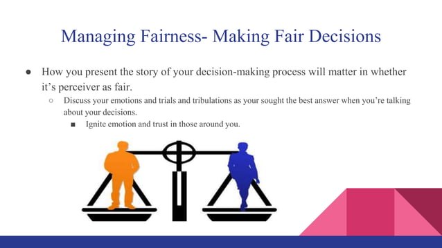 Practicing Fairness As A Manager | PPTX | Human Resources | Business