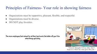 Practicing Fairness As A Manager | PPTX