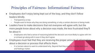 Practicing Fairness As A Manager | PPTX | Human Resources | Business