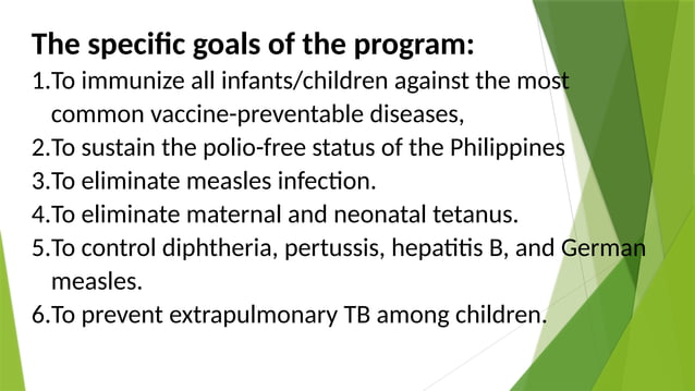 DOH HEALTH PROGRAMS (CHILD PROGRAM).pptx | Parenting Babies and ...