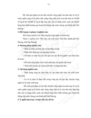 Khai thác tối đa nhà máy nước ngầm bằng thay thế nguồn nước mặt | PDF