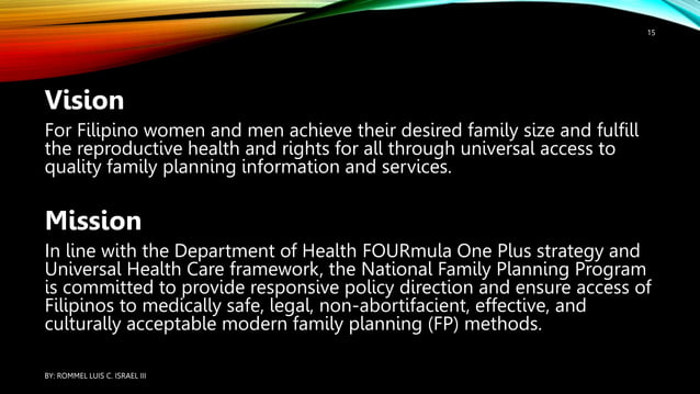 DOH PROGRAMS RELATED TO FAMILY PLANNING.pptx