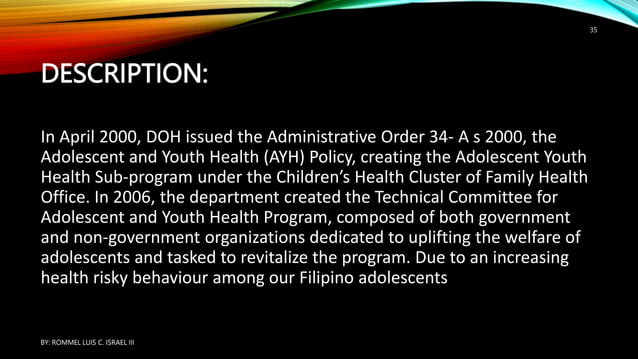 DOH PROGRAMS RELATED TO FAMILY PLANNING.pptx