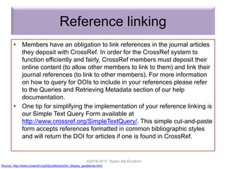 Digital Object Identifier (DOI): Introduction and Applications | PDF