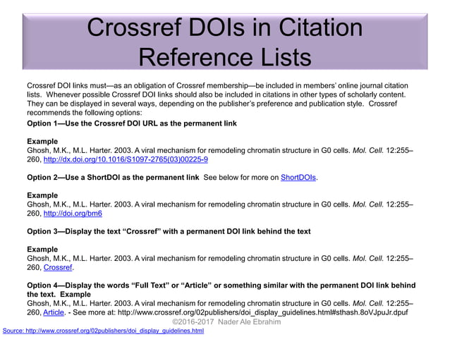 Digital Object Identifier (DOI): Introduction and Applications | PDF
