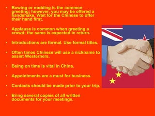 Doing Business In China | PPT