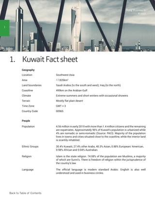 Doing Business In Kuwait 2019 | PDF