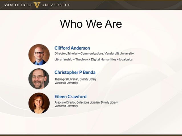 Doing DH in Theological Libraries | PPT