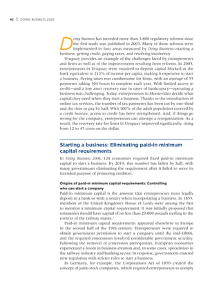 Doing Business 2020 Comparing Business Regulation in 190 Economies Worldbank Report | PDF