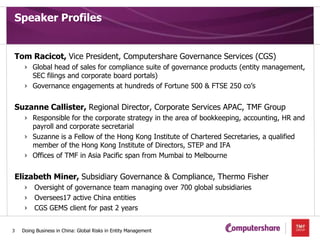 Doing business in China | PPT