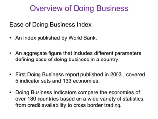 Doing business index bangladesh | PDF