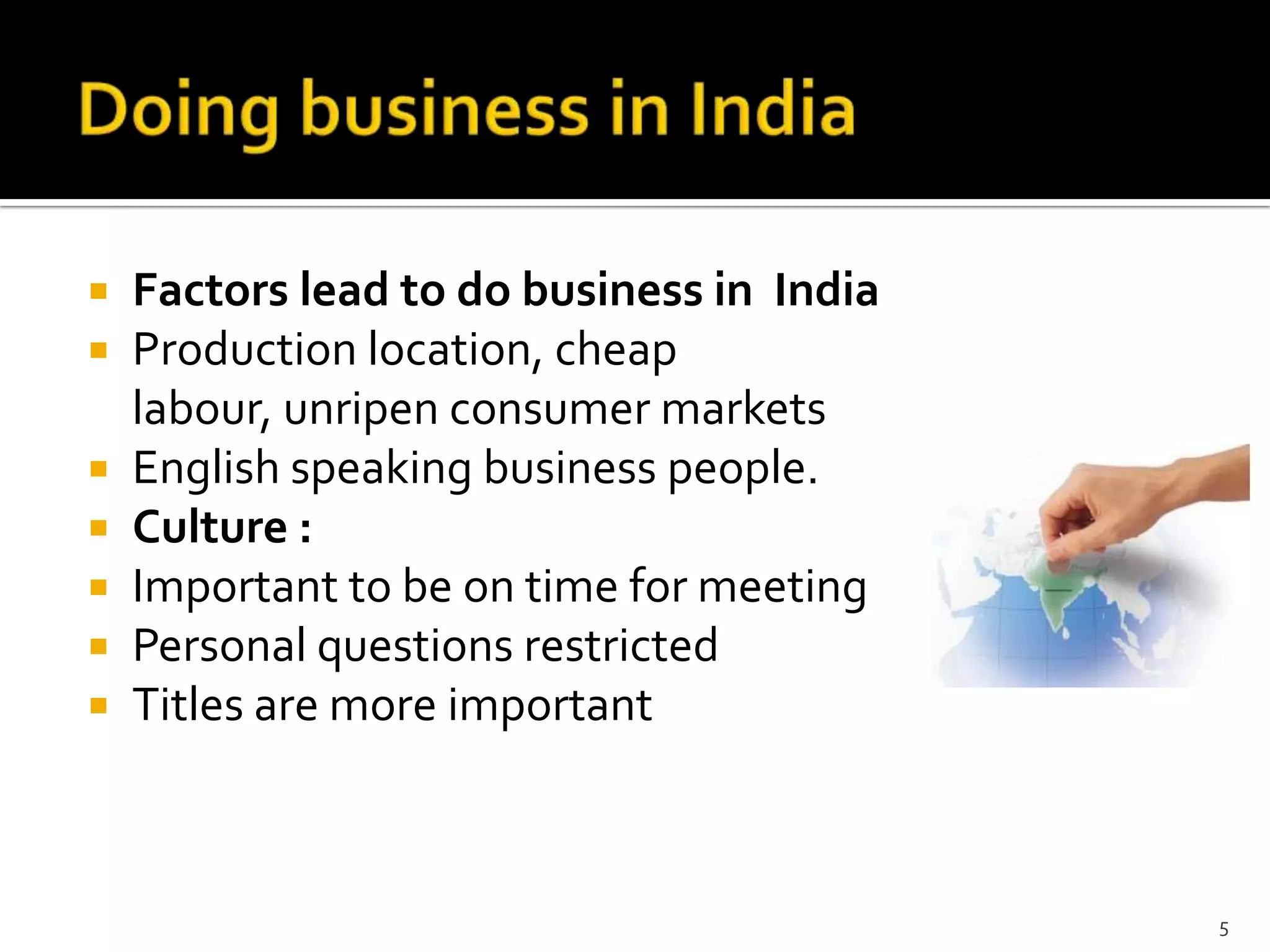 Doing business in different cultures | PPTX