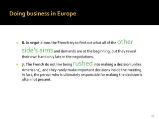 Doing business in different cultures | PPTX