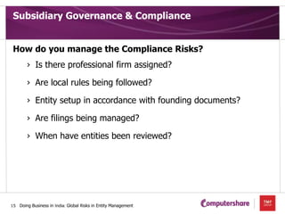 Doing Business in India | PPTX