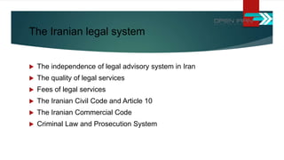 Doing Business in Iran. by Dr Siamak Goudarzi, Open Iran | PPT